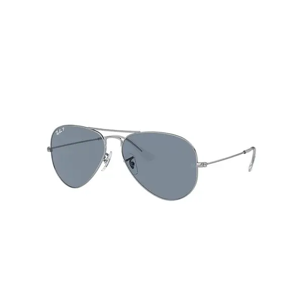 Ray-ban Aviator Flash Lenses Sunglasses - Silver