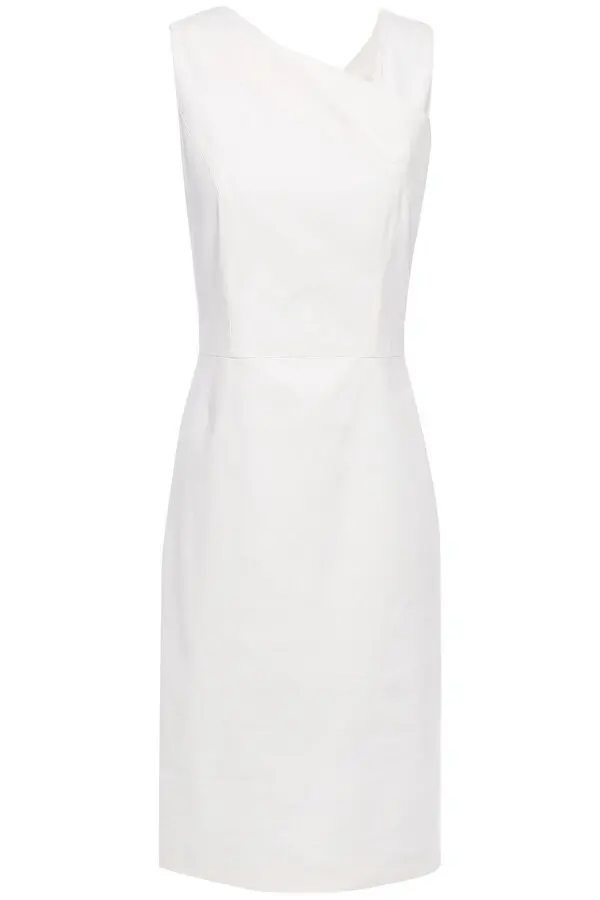 knee length dresses for ladies Halston main image 1