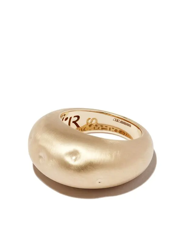 Lauren Rubinski 14kt Yellow Bubble Broken Ring