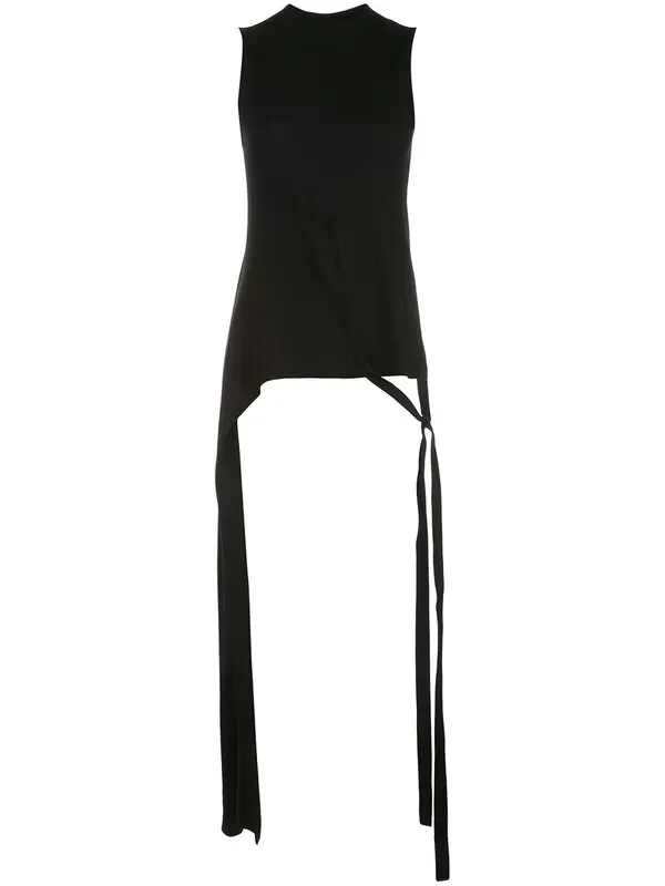 Rosetta Getty Sleeveless T-shirt - Black