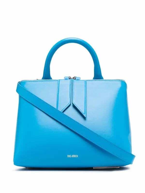 Attico Monday Triangle Tote Bag - Blue