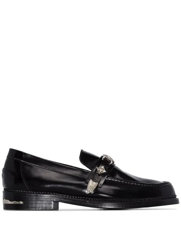 TOGA VIRILIS Buckled Strap Loafers