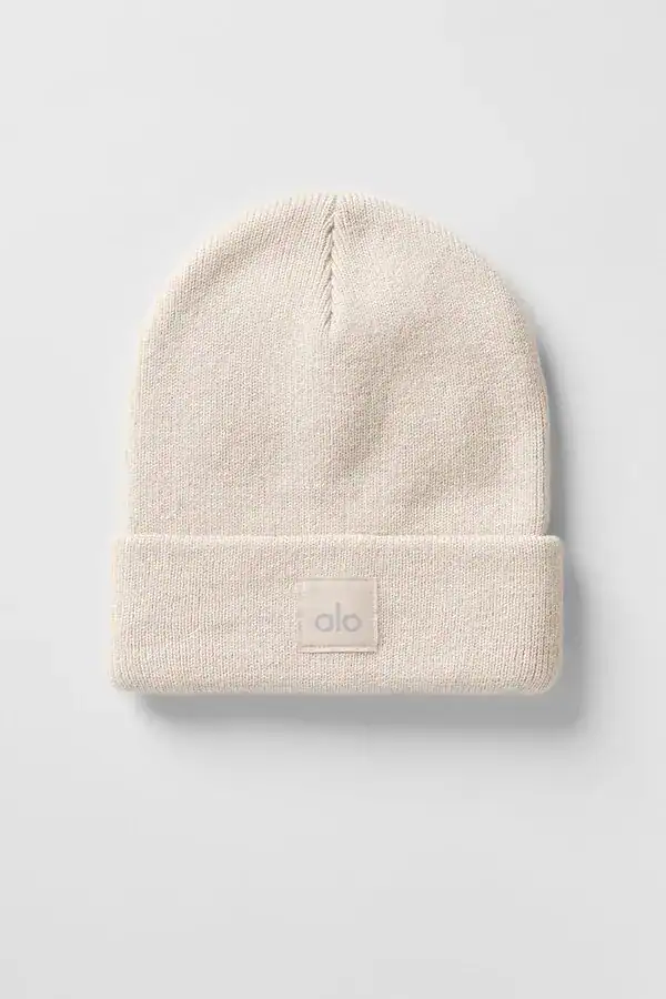 Alo Yoga Everyday Beanie Hat - Bone | Editorialist