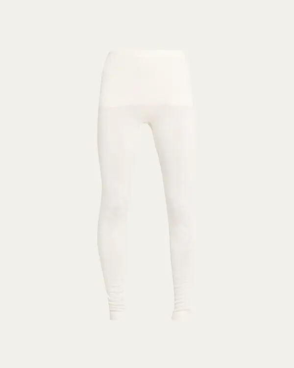 Hanro Silk & Cashmere Leggings - Vanilla