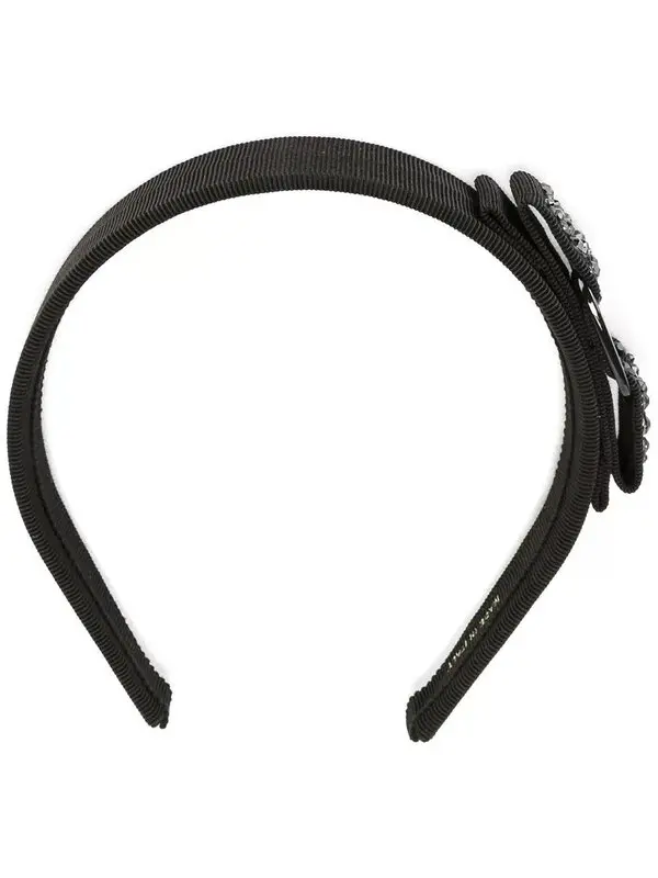 FERRAGAMO Embellished Bow Headband