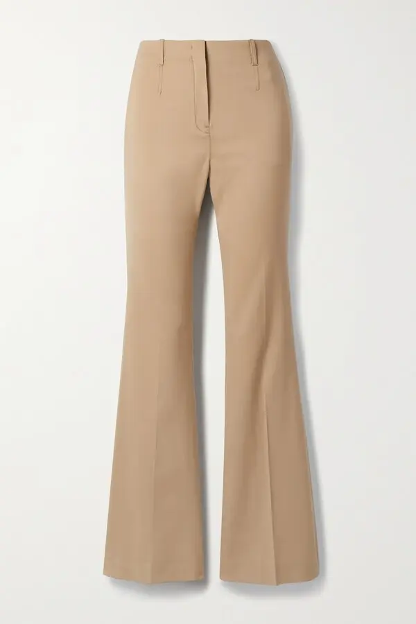 JACQUEMUS Wool Flare Long Pant Jacquemus Le Pantalon Criollo Wool Trousers | Black | FARFETCH
