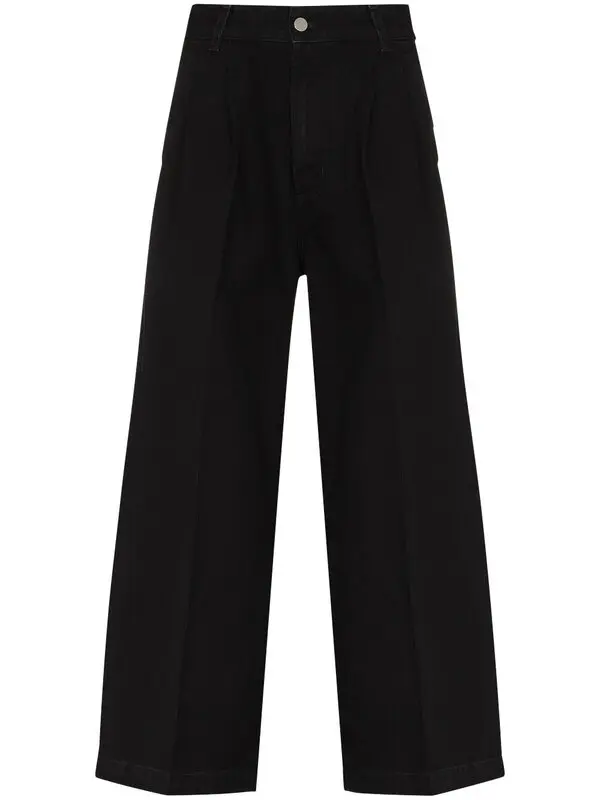 Mfpen Bigger Wide-Leg Jeans In Black - 40% Off | Editorialist