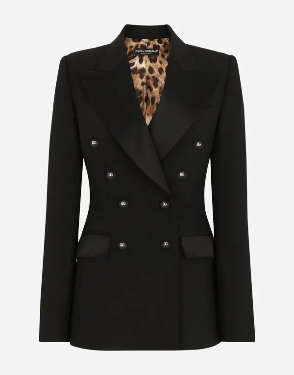 Dolce & Gabbana Double-breasted Jacket - Black