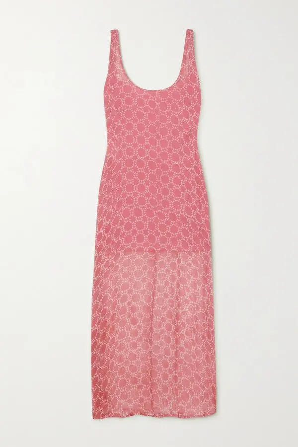 knee length dresses for ladies Briar Rose Ballerina Pink Midi Dress