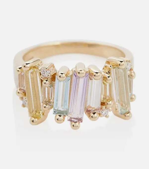 SUZANNE KALAN Pastel Rainbow Ring