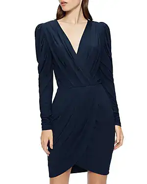 ted baker navy long sleeve dress Ted Baker