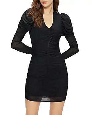 princess polly baby blue dress Ted Baker London Dunlin Mesh Bodycon Dress In Black - 40% Off