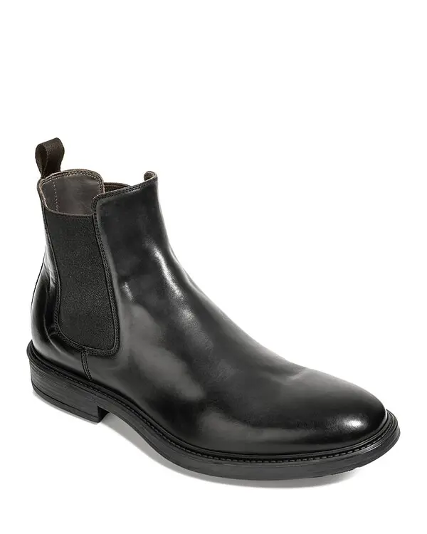 To Boot New York Largo Leather Chelsea Boots - Black
