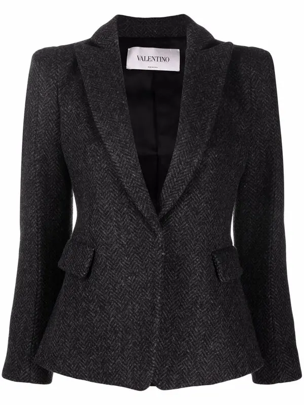 Valentino Garavani Chevron Blazer