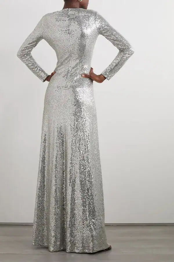 orange long sleeve dresses Amarra 87262 Neon Pink Prom Dress Size 16 One Long Sleeve with Slit