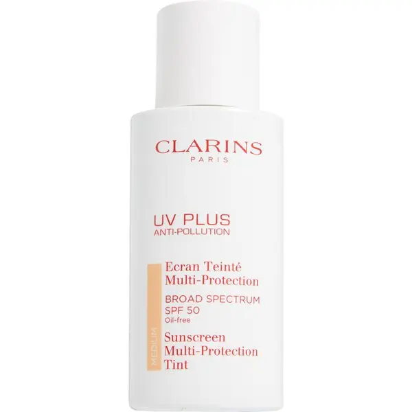 Clarins Uv Plus Anti-pollution Broad Spectrum Spf 50 Tinted Sunscreen Multi-protection - Medium
