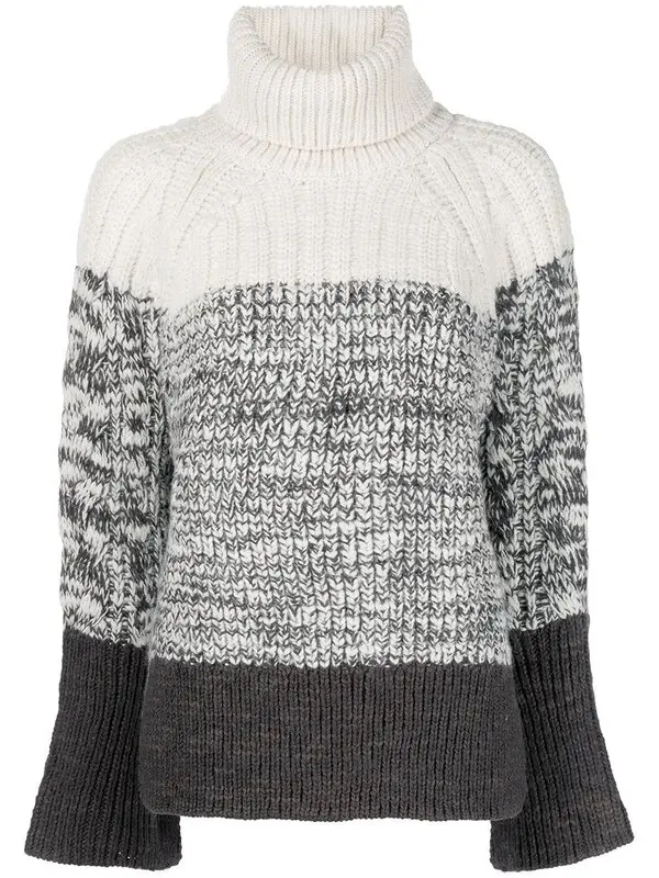 3.1 Phillip Lim Ribbed-knit Roll-neck Jumper