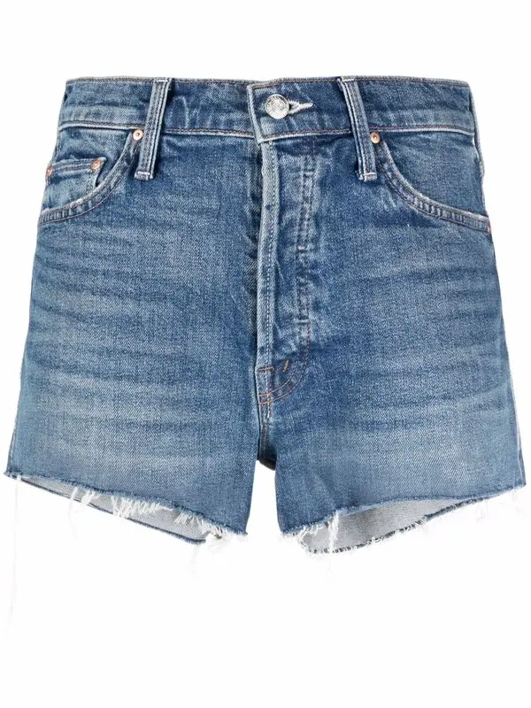 MOTHER The Tomcat Denim Shorts