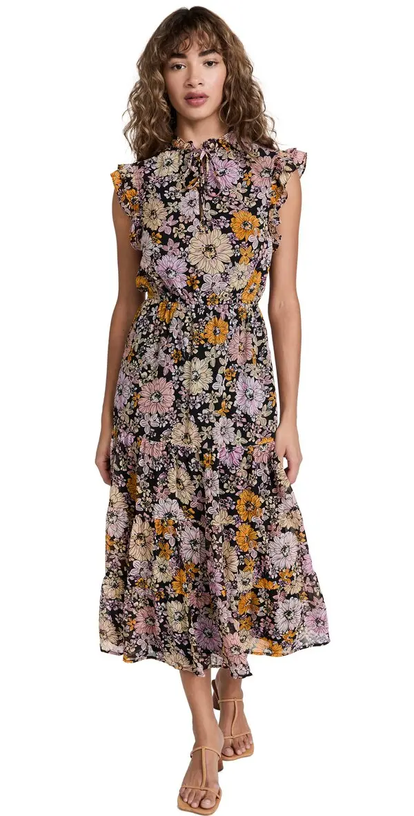 knee length dresses for ladies BB Dakota Black Lace Dress- Size 2 – The Saved Collection main image 0