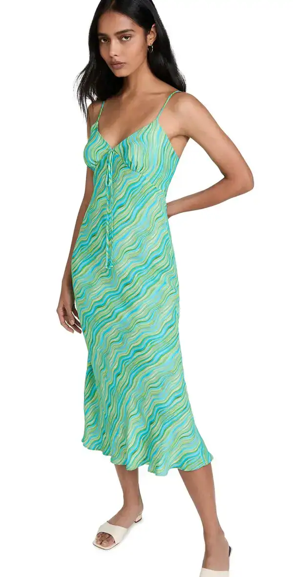 ciao lucia green dress Ciao Lucia Women's Carolinne Dress