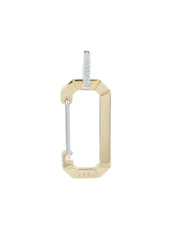 EERA 18kt Large Chiara Diamond Single Earring