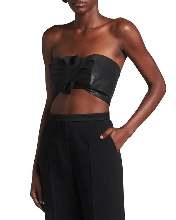 Giorgio Armani Metallic Knot Bandeau