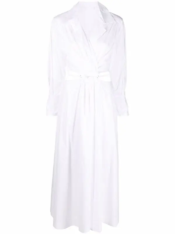 Simkhai Long-sleeve Dress - White