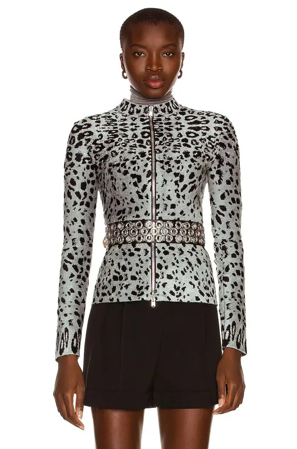 Alaïa Fitted Long Sleeve Jacket