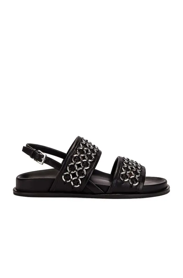 Alaïa Eyelet Slingback Sandals