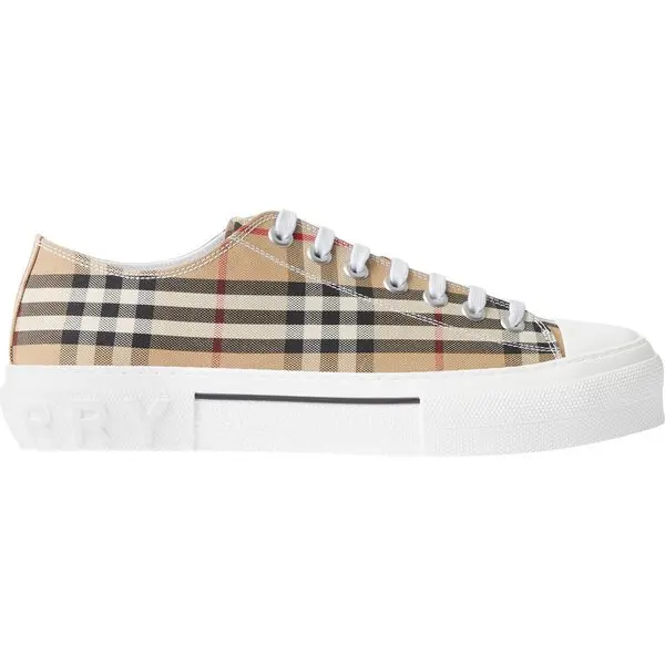 Burberry Check Low-top Sneakers - Archive Beige Ip Chk