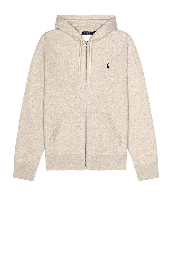 Ralph Lauren Fleece Full-zip Hoodie - Heather