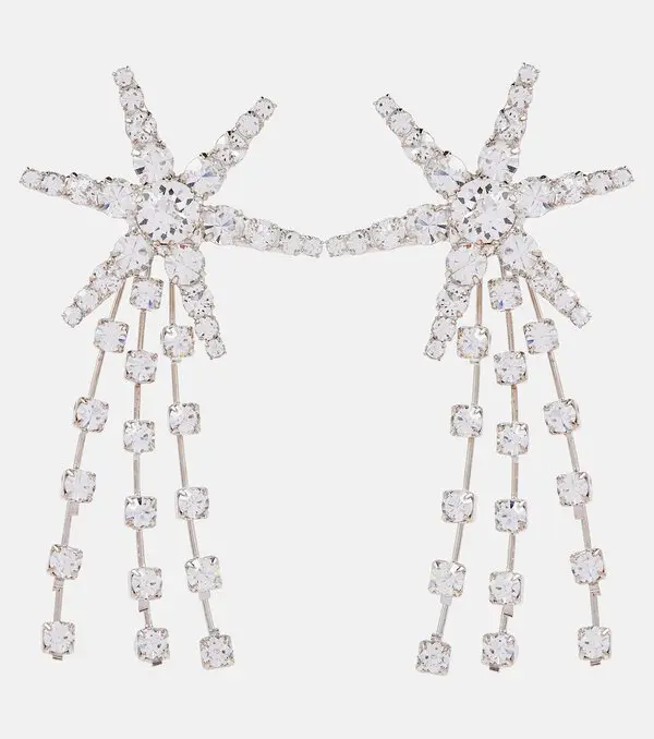 JENNIFER BEHR Comet Crystal-embellished Earrings
