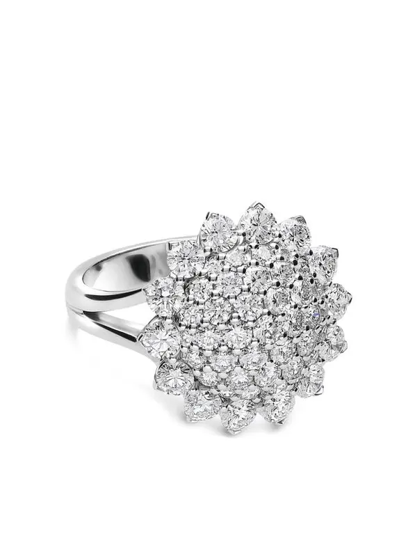 LEO PIZZO 18kt White Gold Aurora Diamond Ring