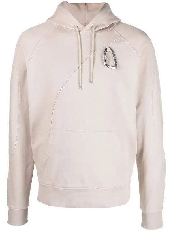 HELIOT EMIL Drawstring Zipped Hoodie