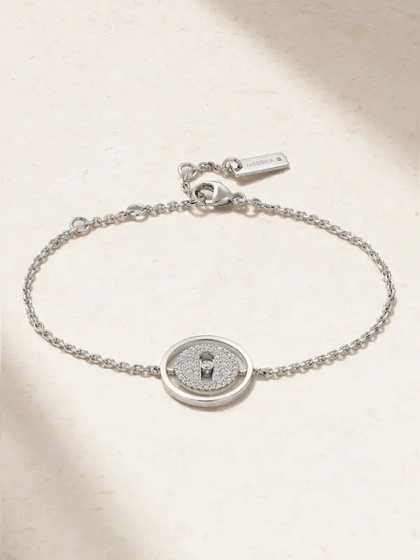Messika Lucky Move Diamond Bracelet - Silver