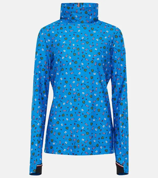 Moncler X Naj-oleari Printed Ski Top