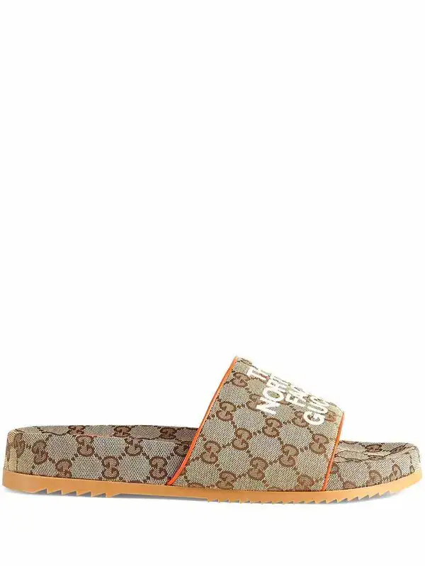 Gucci X The North Face Slides - Neutrals | Editorialist display picture 2