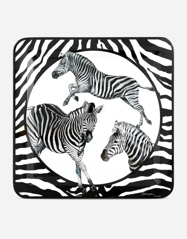 Dolce & Gabbana Wooden Tray Large