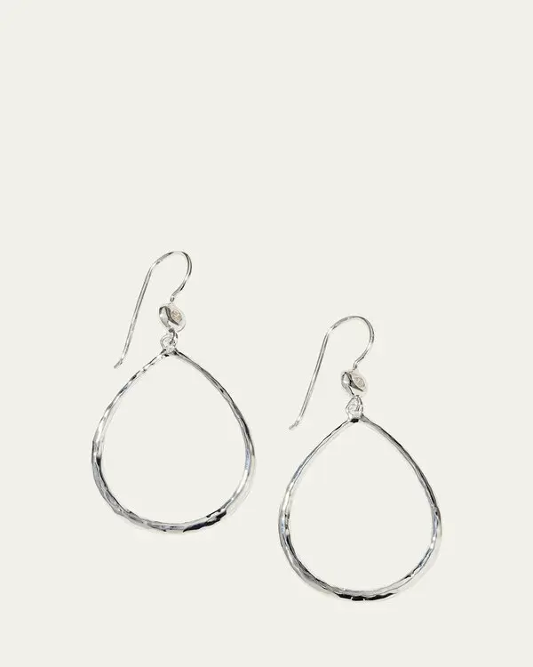 Ippolita Sterling Silver Teardrop Earrings - Diamond