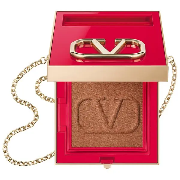 Valentino Garavani Go-clutch Refillable Radiant Setting Powder - 00 Bronzer - Universal Bronzer