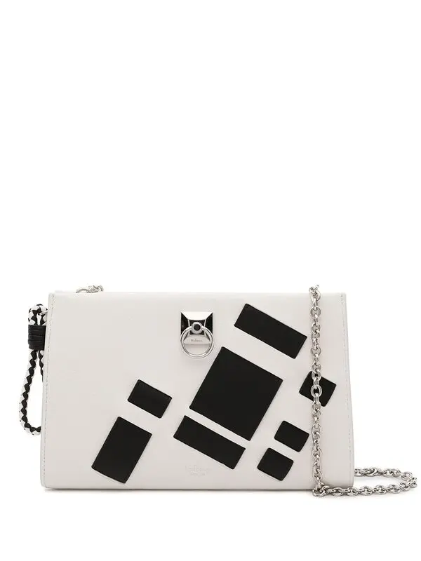 Mulberry Iris Chain Wallet In White - 40% Off | Editorialist