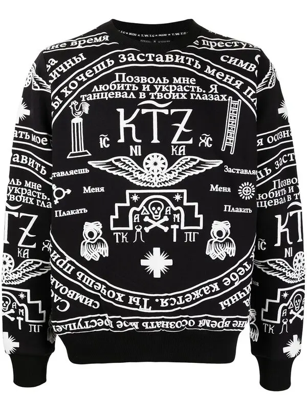 KTZ Graphic Print Sweatshirt