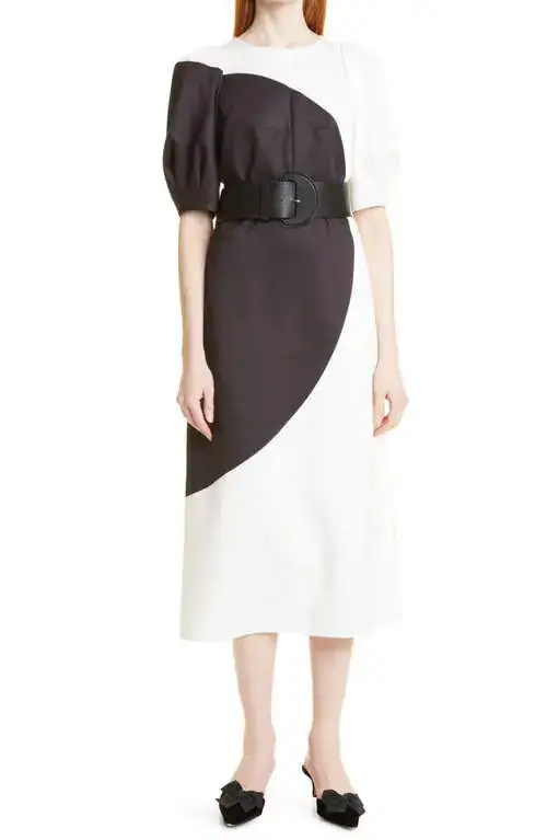 ted baker white and black dress London Semona Large Spot Print In - 60% Off Size:18/20 del:october Happy 60th Birthday Oprah! The Lavita floral midi