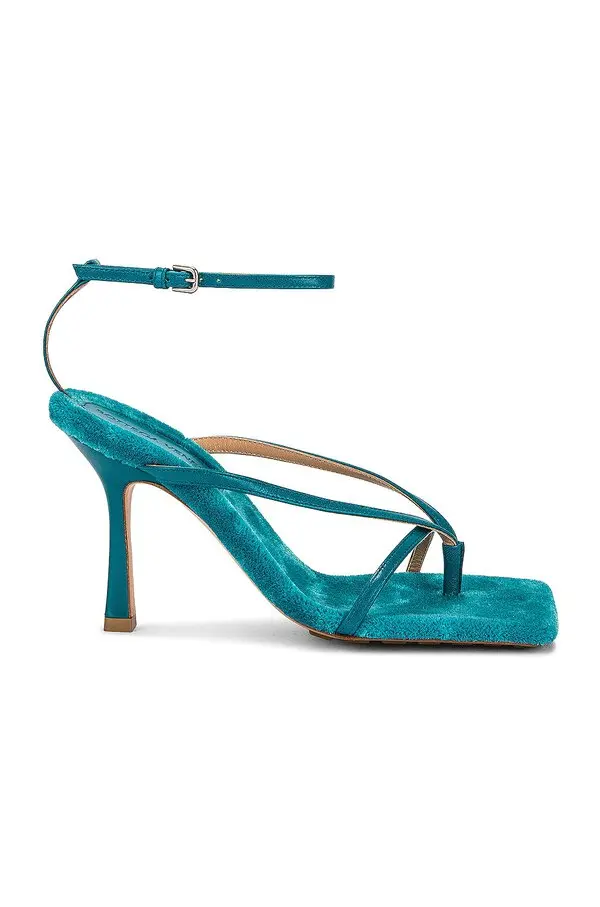 Bottega Veneta Stretch Lounge Carpet High Heel Sandals