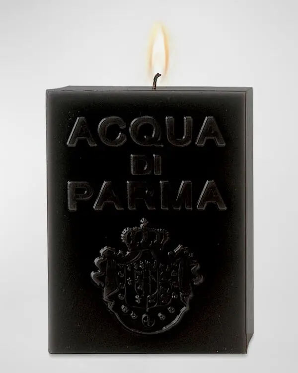 ACQUA DI PARMA Black Cube Candle, Amber