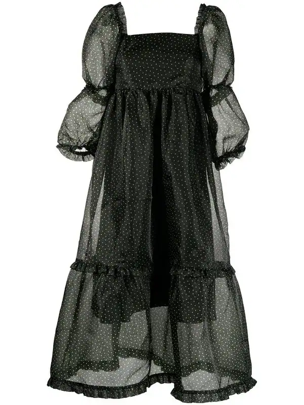 Shrimps Lawrence Floral-Print Dress - Green | Editorialist