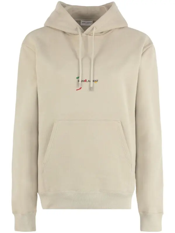 Saint Laurent Logo-print Hoodie