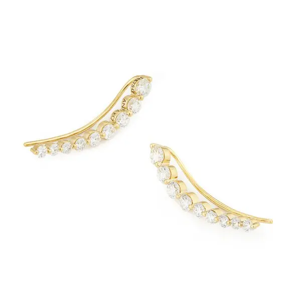 ANITA KO Floating Diamond Earring