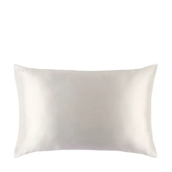 Slip White Queen Pillow Case - One-color