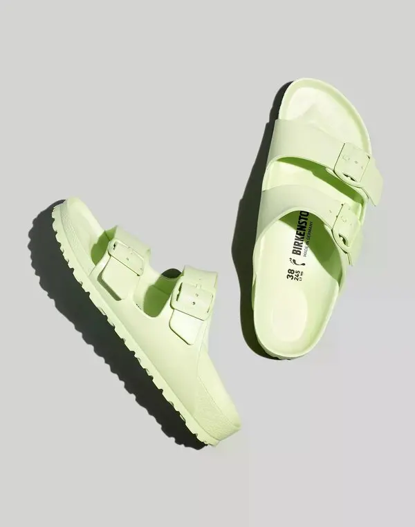 Madewell Arizona Eva Sandals - Faded Lime